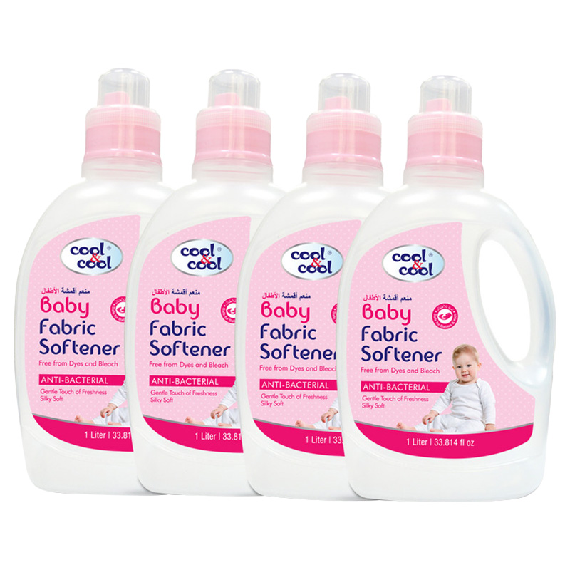 Order Cool & Cool - Baby Fabric Softener 1L Pack Of 4 Now! | Jomla.ae