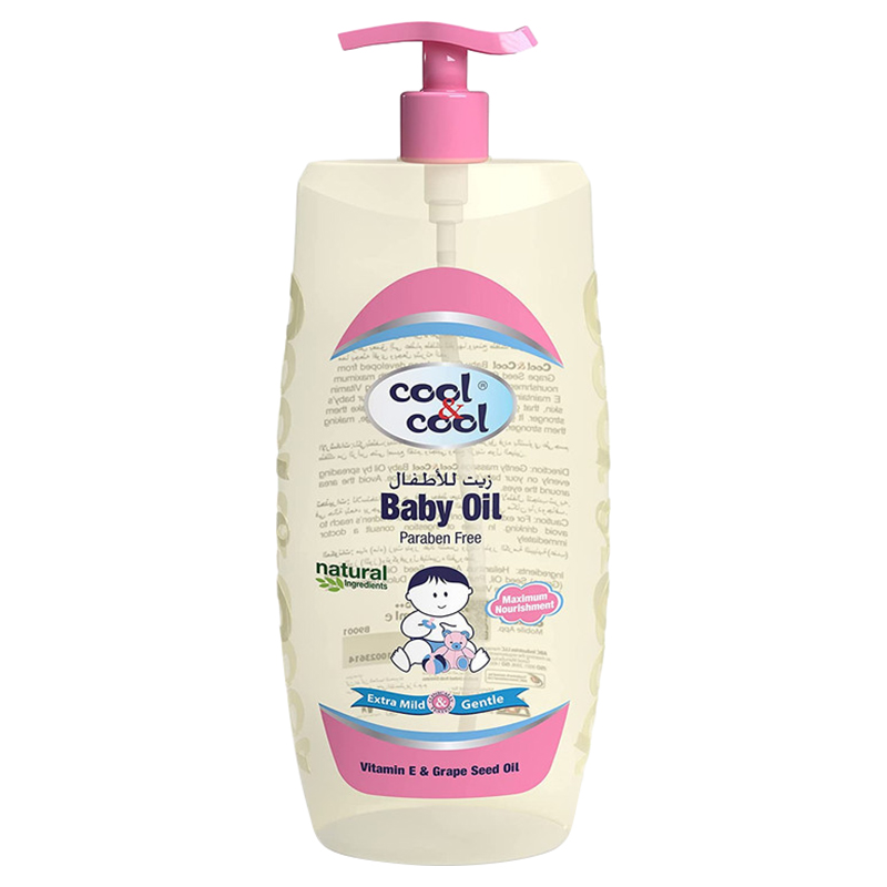 Cool & Cool - Baby Oil 500Ml | Jomla.ae