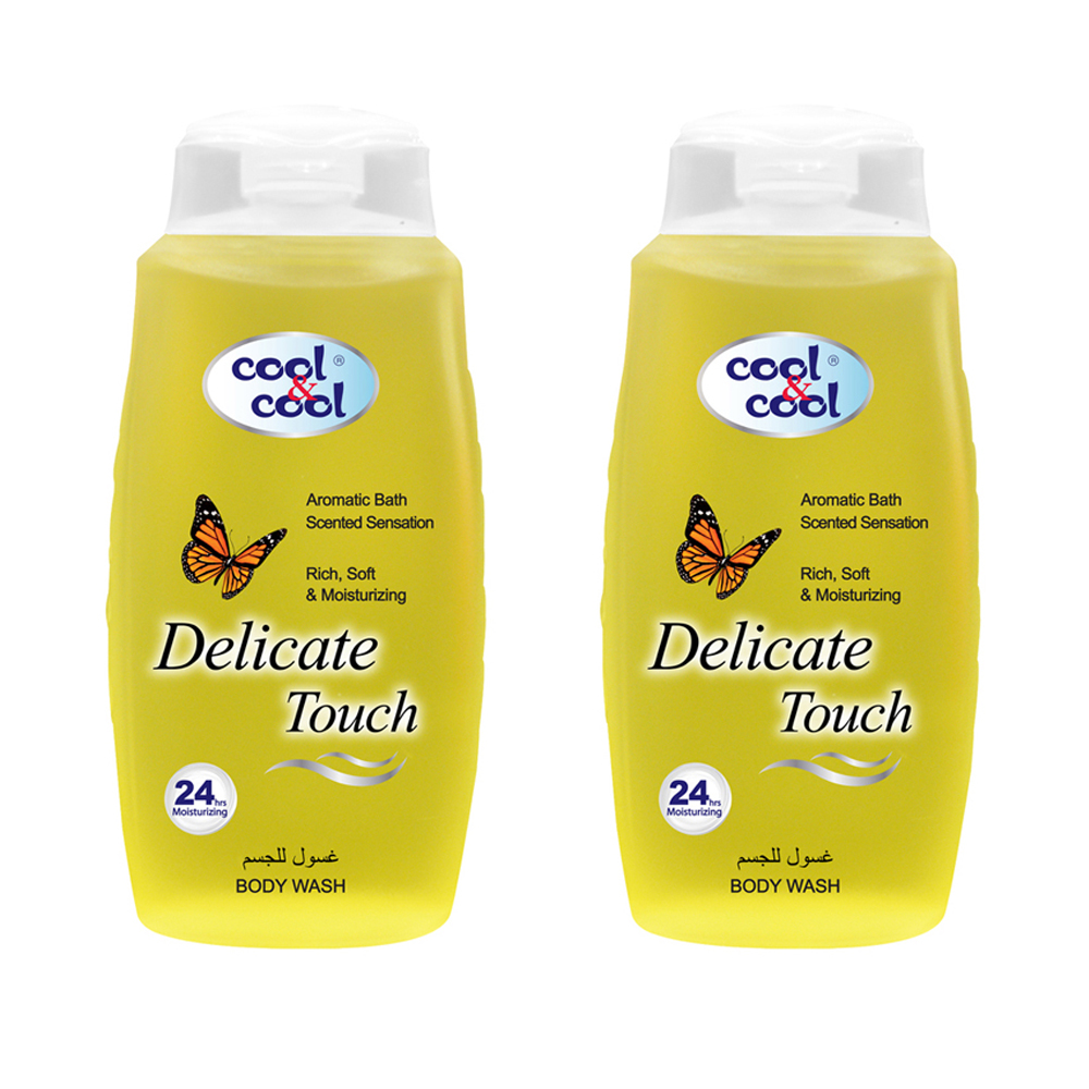 Order Cool & Cool - Delicate Touch Body Wash 500ml - Twin Pack Now ...