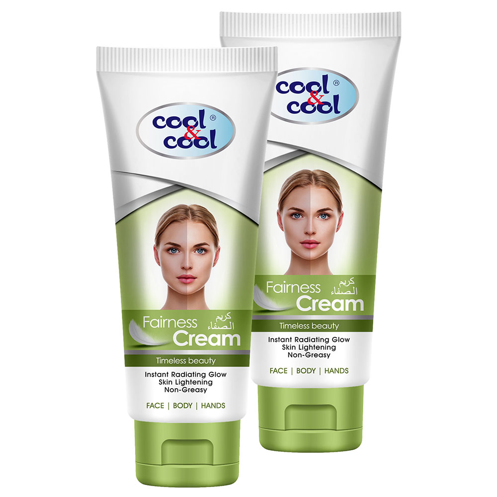 Cool & Cool - Fairness Cream 100ml Pack of 2 | Jomla.ae