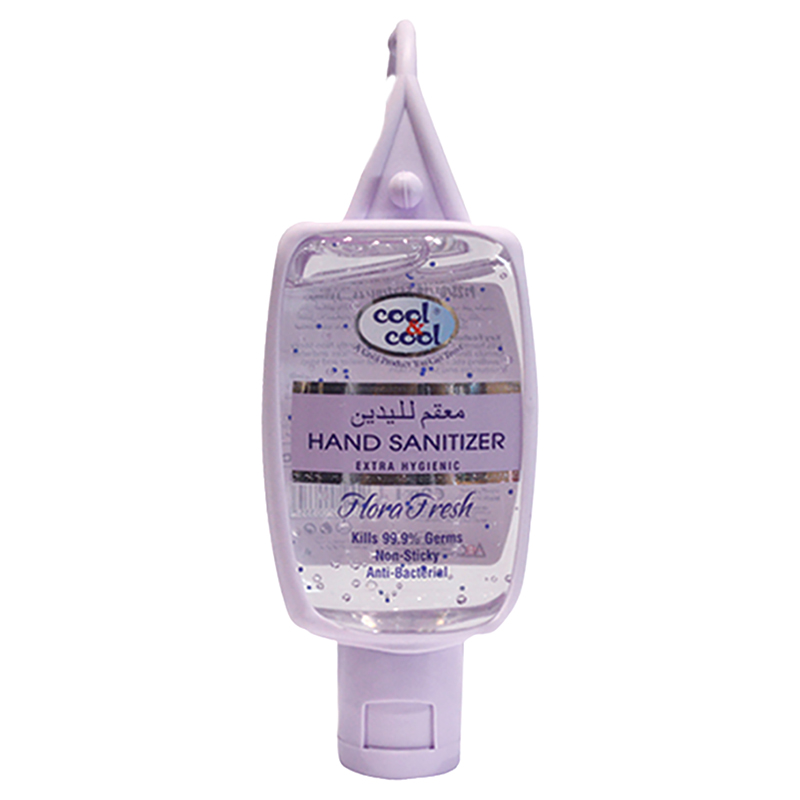Order Cool & Cool Flora Fresh Hand Sanitizer + Silicon Jacket 60ml Now ...
