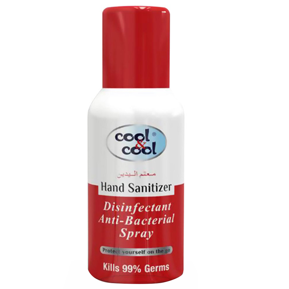 Order Cool & Cool Hand Sanitizer Disinfectant Spray 120ml x 6 Now ...