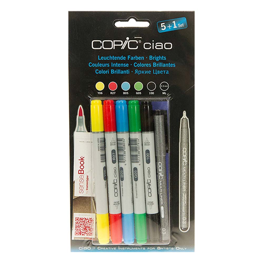 Order Copic - Ciao Set 5+1 Brights Now! | Jomla.ae