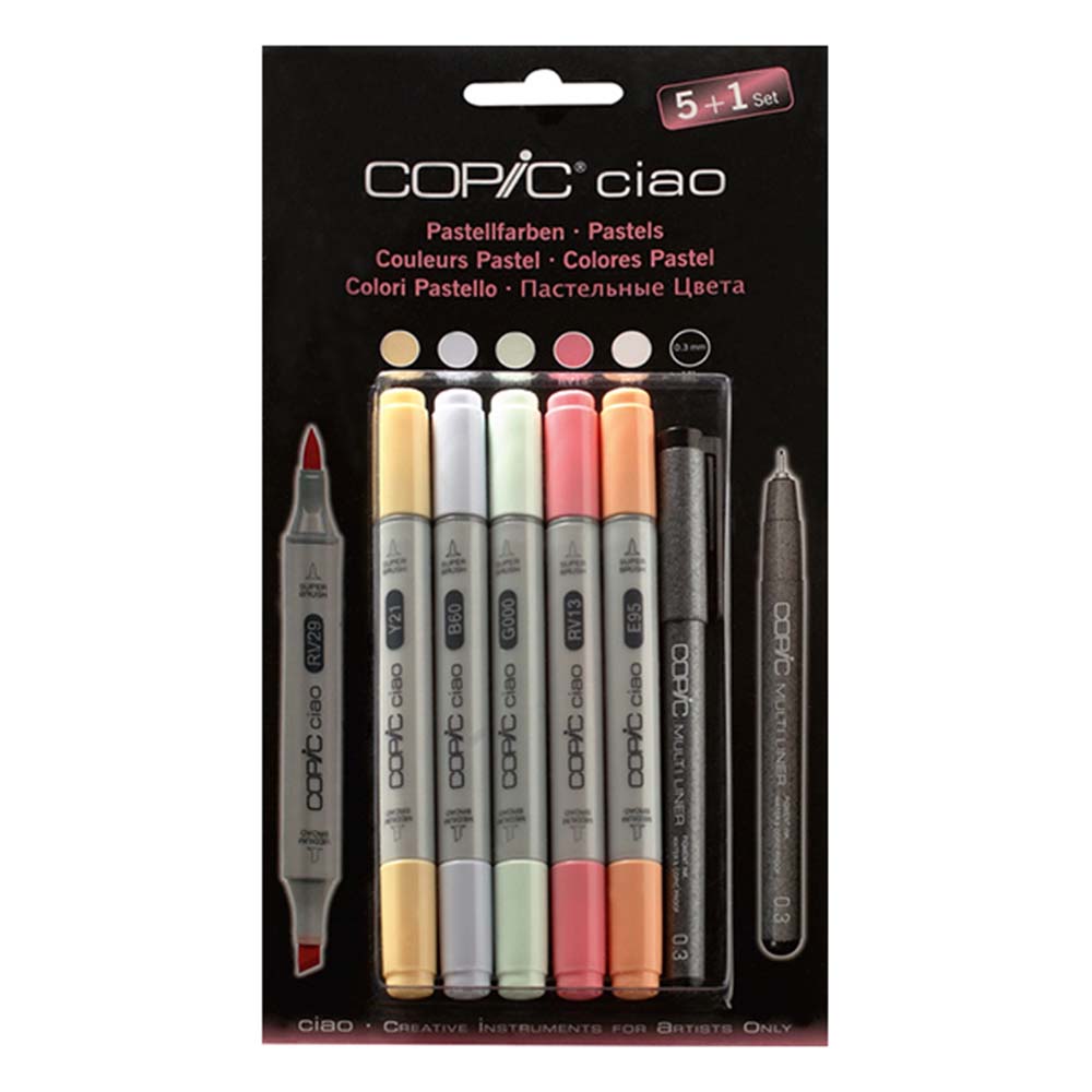 Order Copic - Ciao Set 5+1 Pastels Now! | Jomla.ae