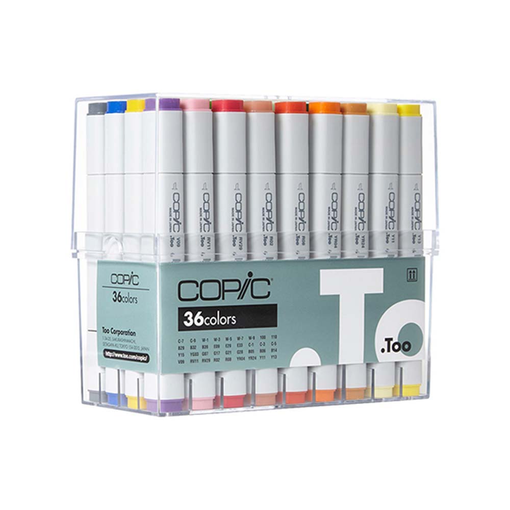 Copic - Classic Basic Set (36pcs) | Jomla.ae