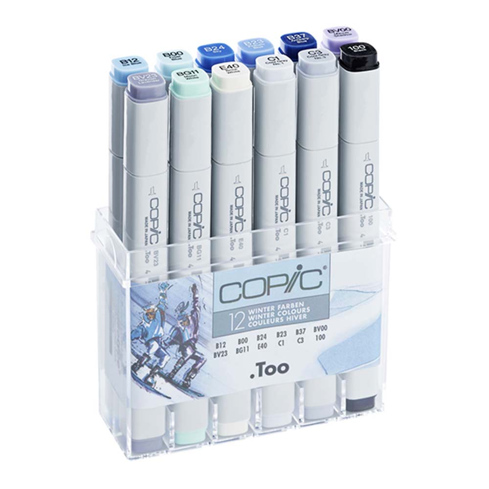 Order Copic - Classic Winter Colours Set (12pcs) Now! | Jomla.ae