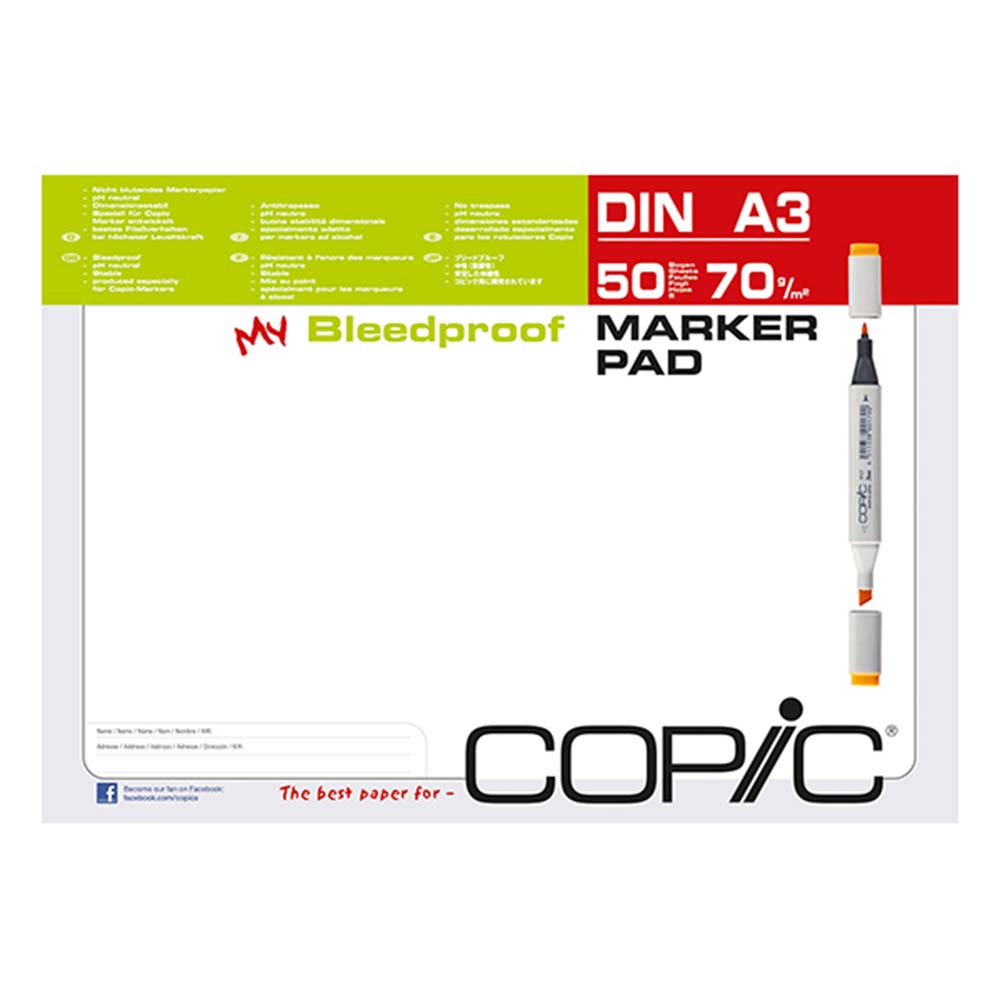Order Copic - Marker Pads - A3 (50 sheets) Now! | Jomla.ae