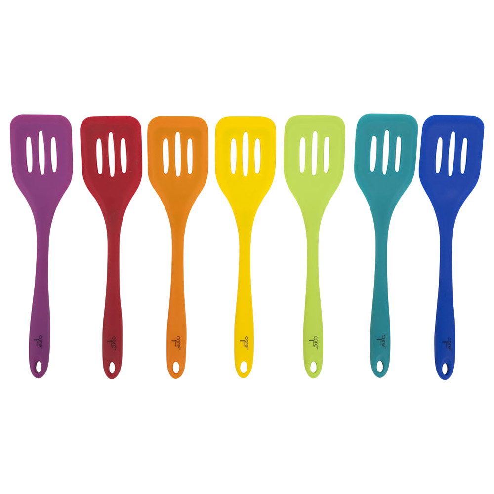 Order Core - Silicone Slotted Turner Assorted 1pc Per Pack Now! | Jomla.ae