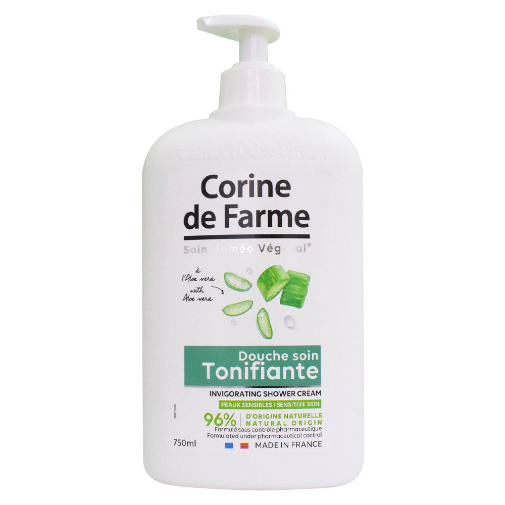 Order Corine De Farme - Shower Cream Aloe Vera 750ml Now! | Jomla.ae