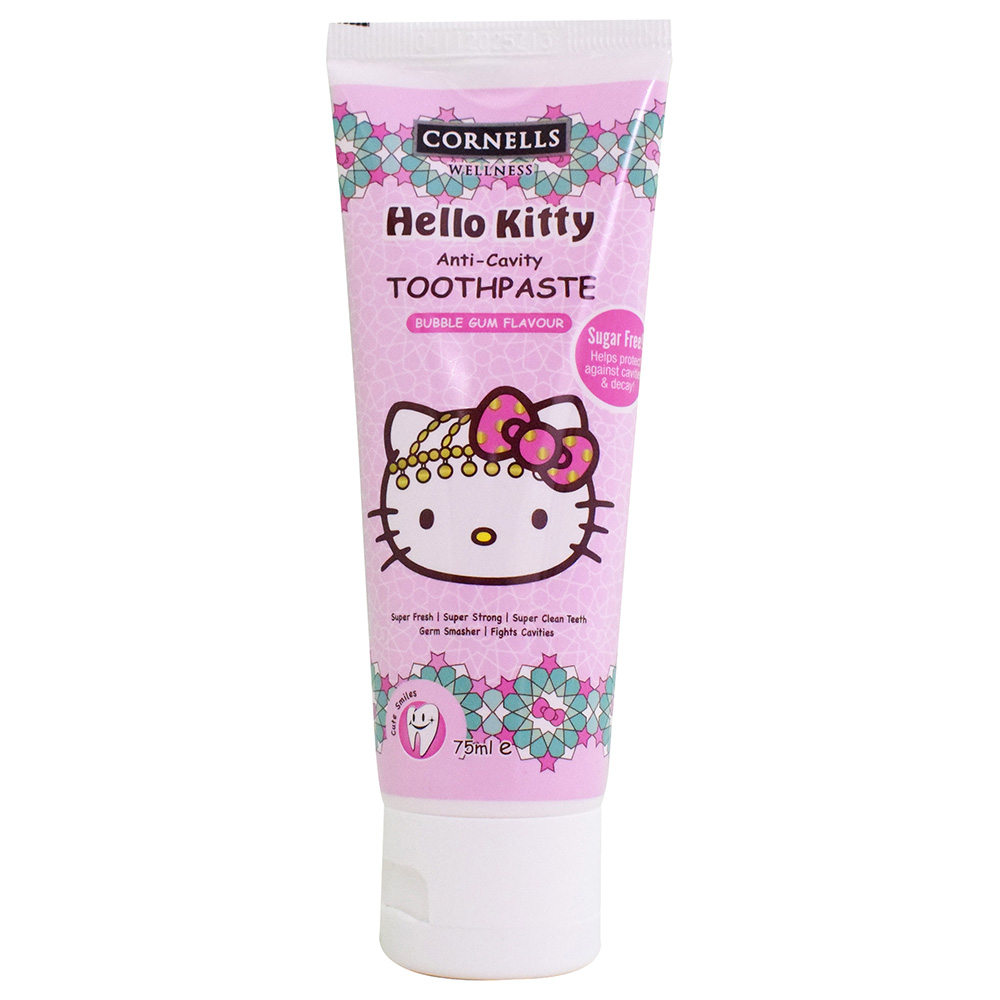 Order Cornells Wellness - Hello Kitty Tooth Paste - 75Ml - Bubble Gum ...