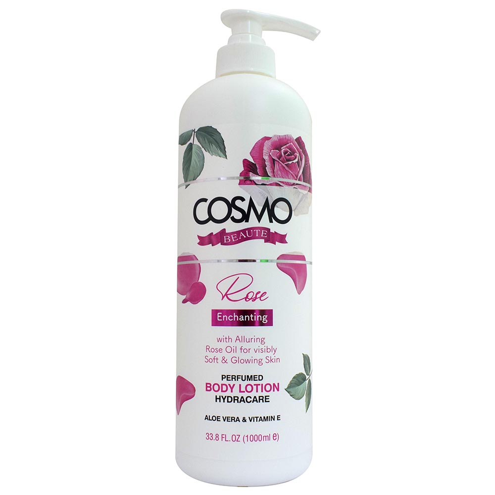 Cosmo - Beaute Body Lotion Rose 1000ml | Jomla.ae