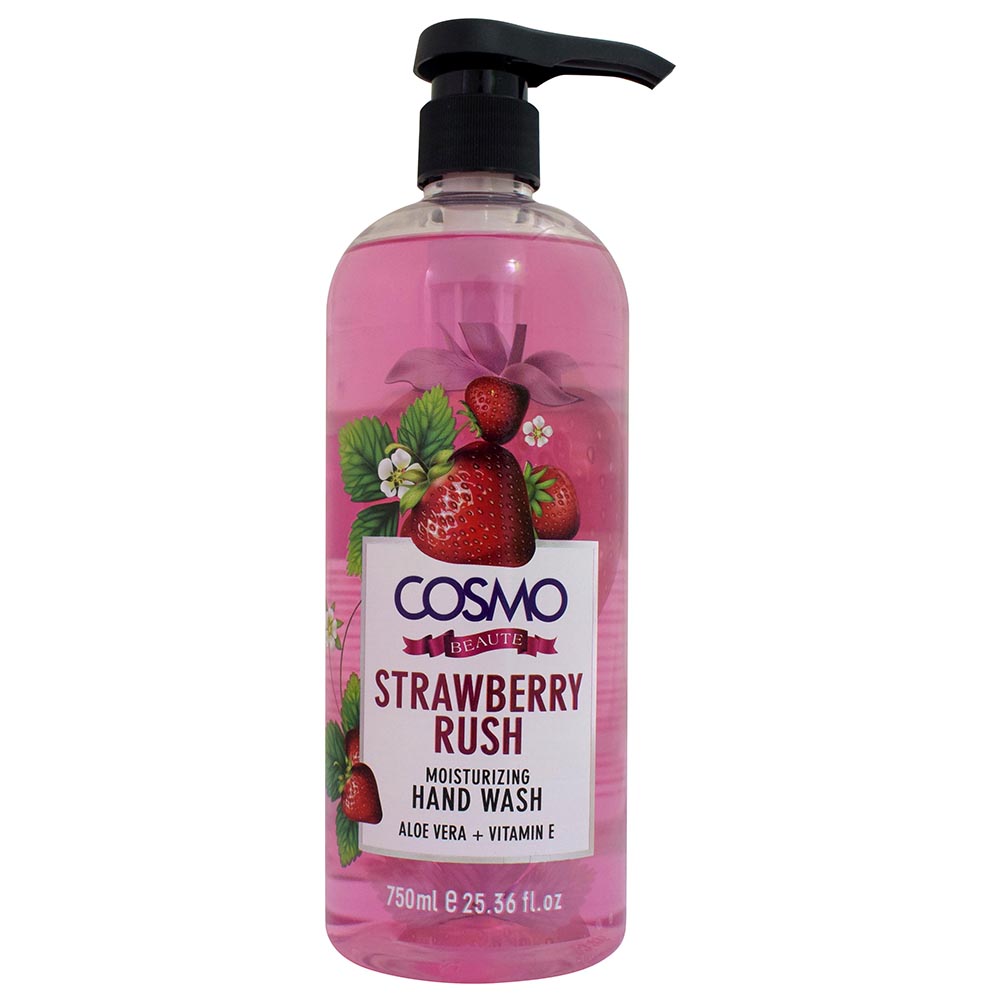 Cosmo - Beauty Hand Wash Strawberry Rush 750ml | Jomla.ae