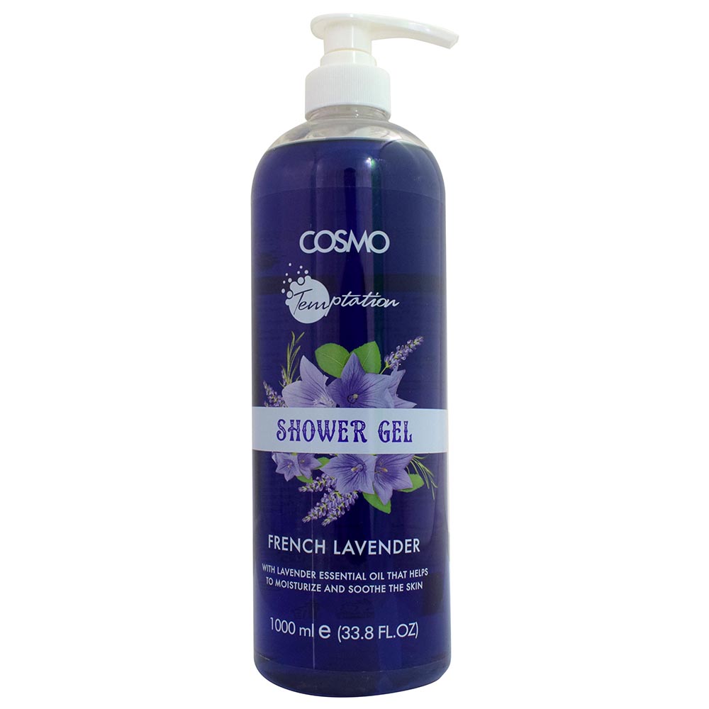 Cosmo - Temptation Shower Gel French Lavender 1000ml | Jomla.ae