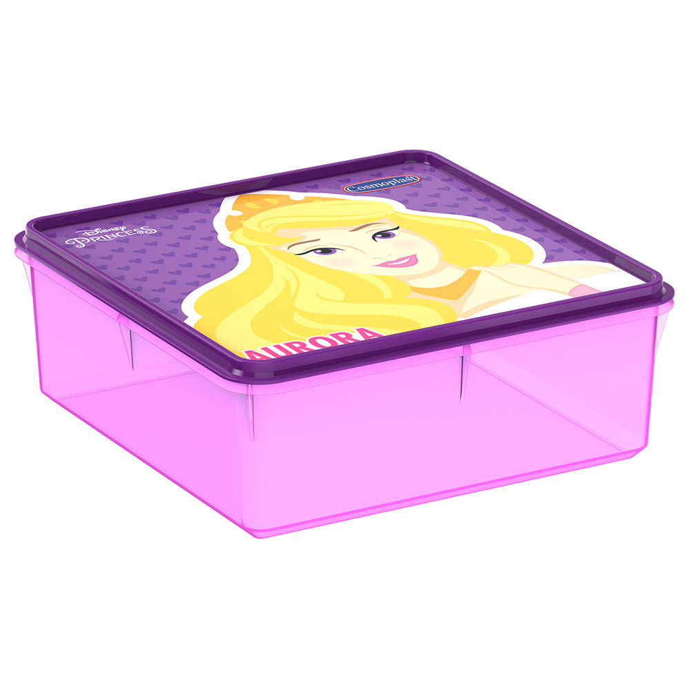 Cosmoplast - Disney Princess Plastic Storage Box - 6L - Purple | Jomla.ae