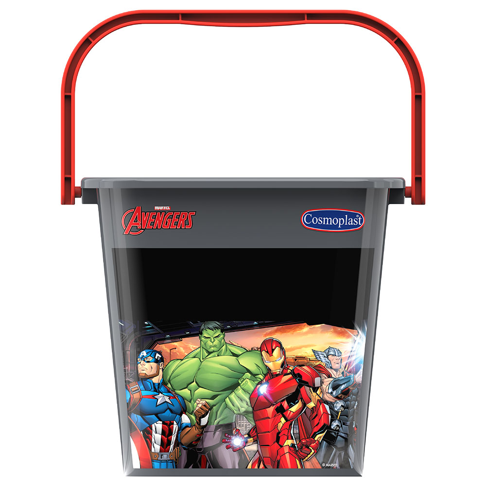Order Cosmoplast - Marvel Avengers Sandbucket - Square - 5L - Grey Now ...