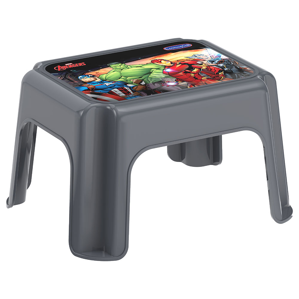 Cosmoplast - Marvel Avengers Step Stool - Grey | Jomla.ae