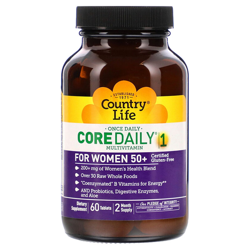 Order Country Life - Core Daily-1 Women 50+ Tablets 60's Now! | Jomla.ae