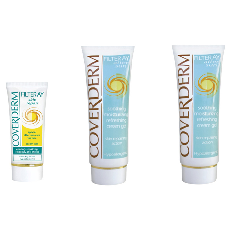 Coverderm - After Sun Summer Bundle and Skin Repair Cream Combo | Jomla.ae