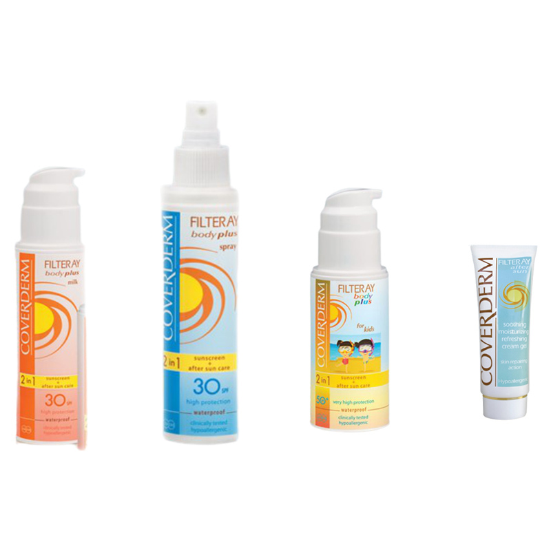 Coverderm - Family Summer Bundle SPF 30 Skin Cream | Jomla.ae