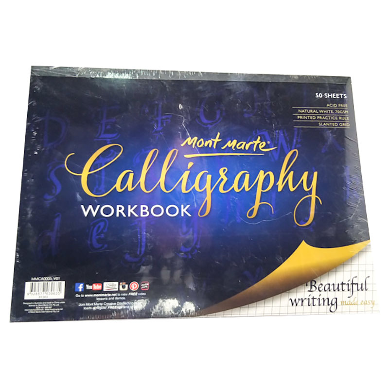 Craft Box - Calligraphy Workbook 50 Sheet | Jomla.ae