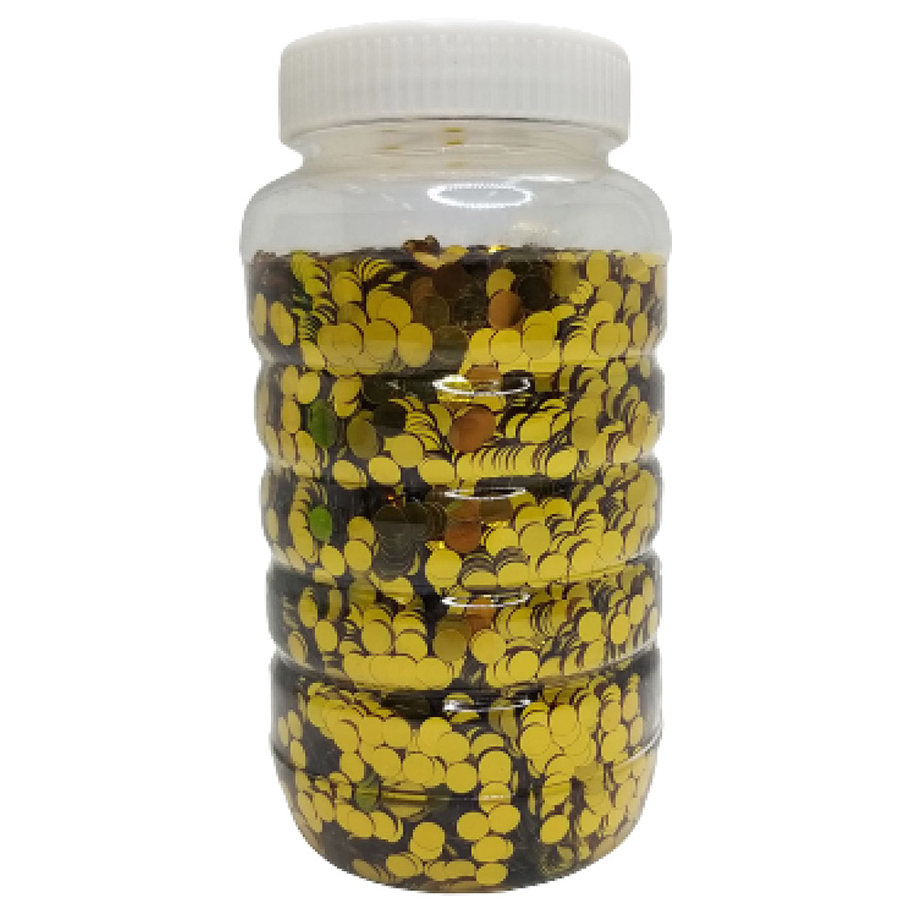 Order Craftbox - Glitter Jar Colour Dots 6mm Assorted Now! | Jomla.ae
