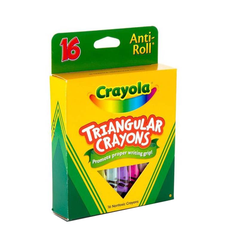 Order Crayola - 16 Triangular Crayons Now! | Jomla.ae