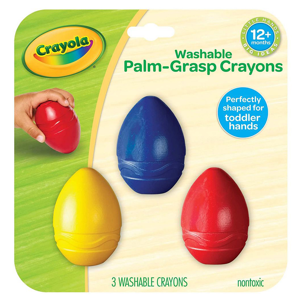 Order Crayola - My First Palm Grip Crayons Coloring For Toddlers 3 ...