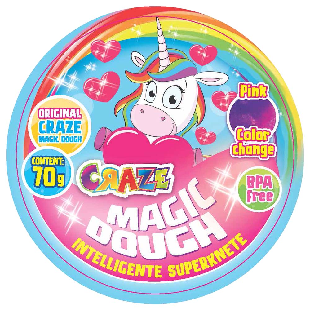 Order Craze Magic Dough - Expert Unicorn - Pink Colour Change Now ...