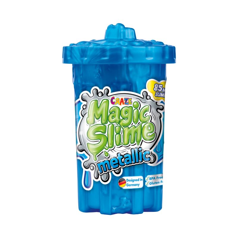 Order Craze Magic Slime - Metallic - Blue Now! | Jomla.ae