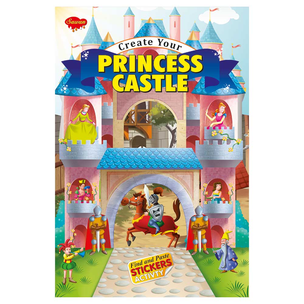 Order Create Your Princess Castle Sticker Activity Now! | Jomla.ae