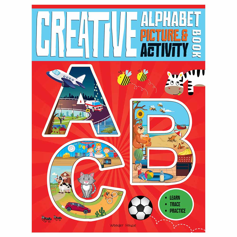 Order Creative Alphabet Picture & Activity Book Now! | Jomla.ae
