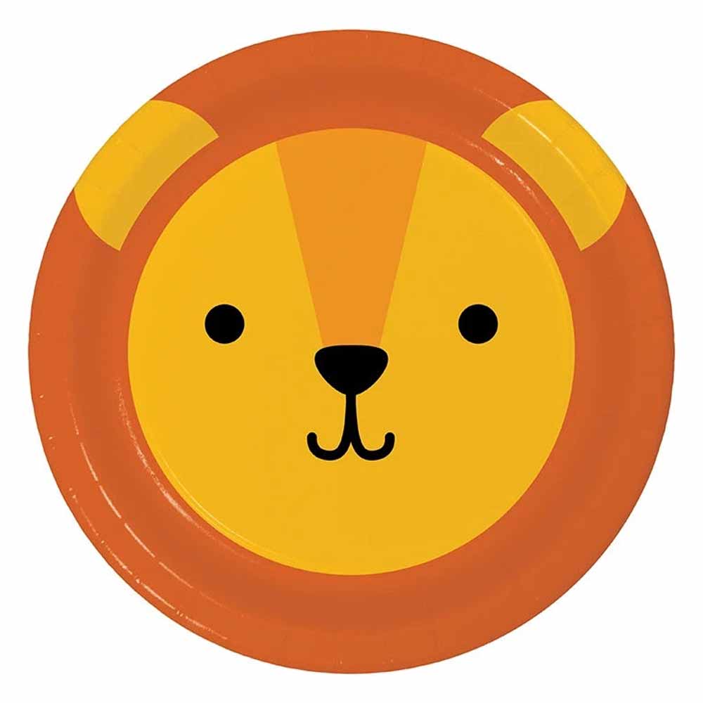 Order Creative Converting - Lion Face Paper Plate 7 Inch - Pack of 8 ...