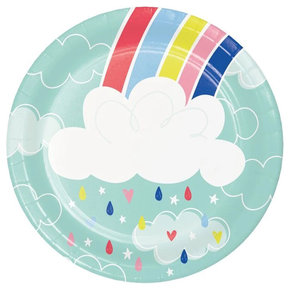 Order Creative Converting - Over The Rainbow Luncheon Plate 8pcs Now ...