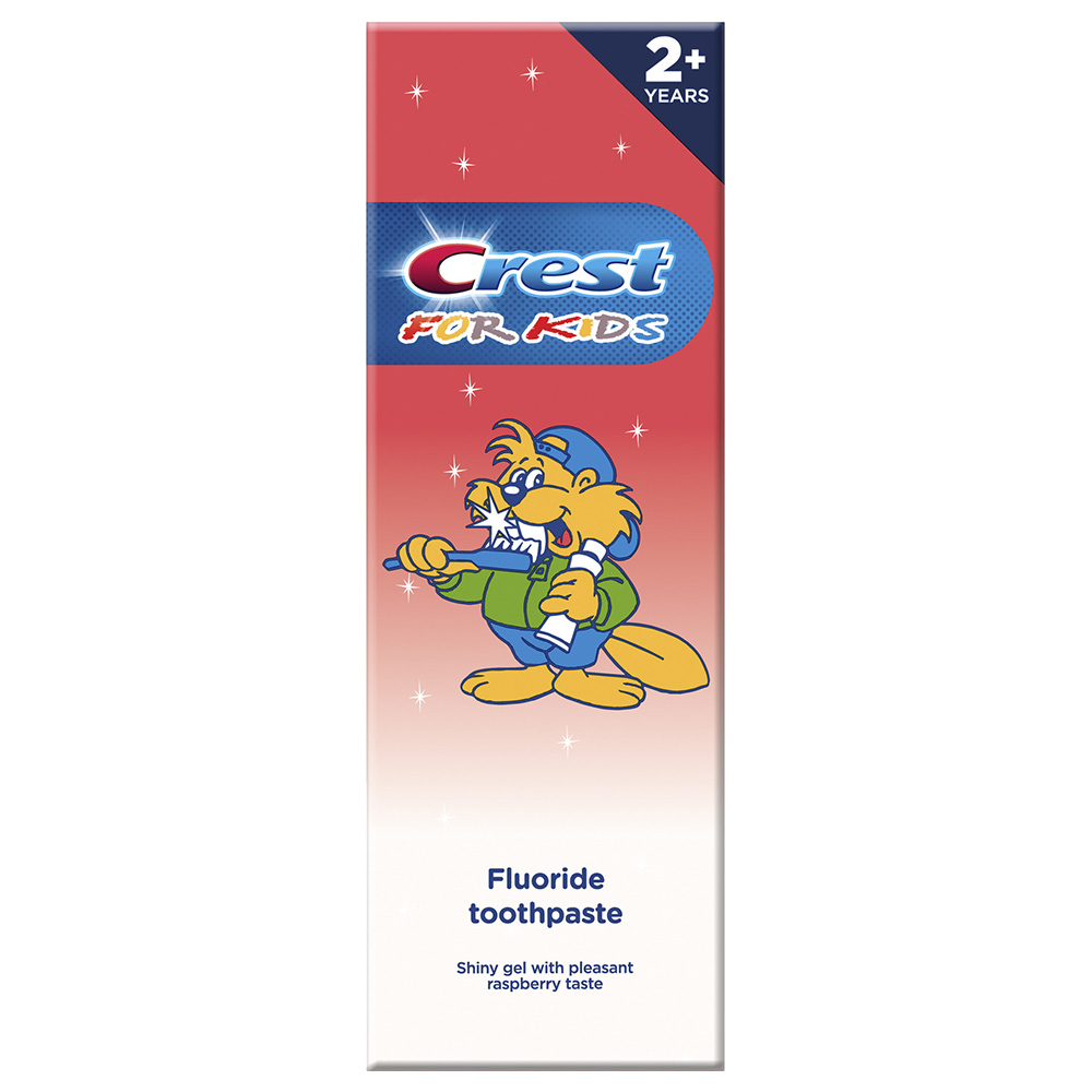 Order Crest - For Kids Fluoride Toothpaste 50ml Now! | Jomla.ae