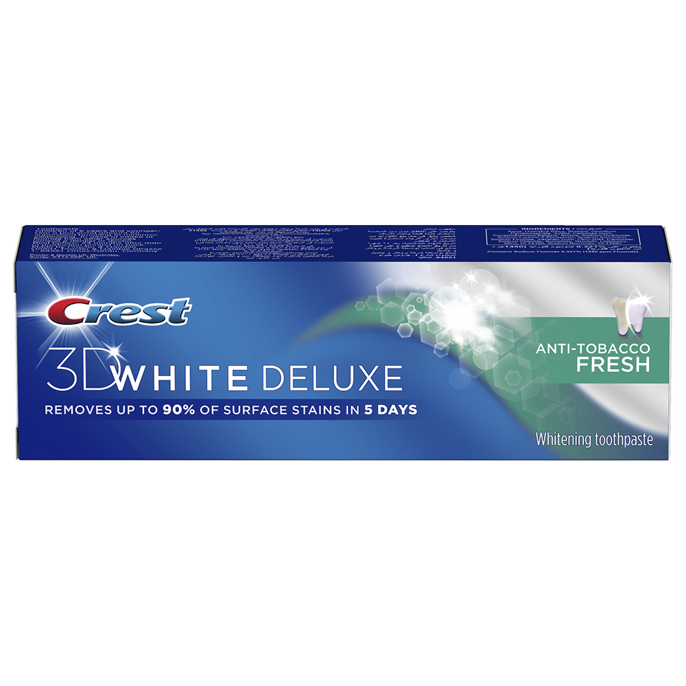 Crest3D White Deluxe Anti-Tobacco Fresh Whitening Toothpaste | Jomla.ae