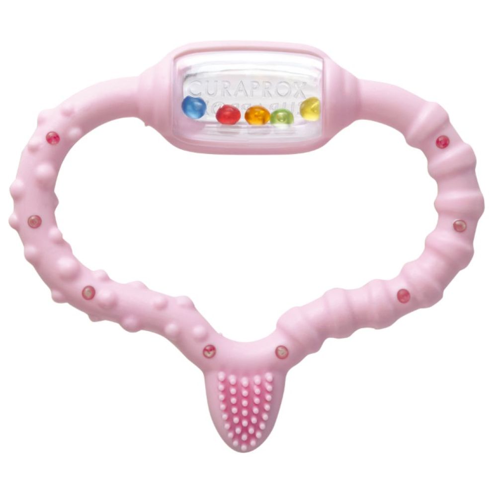 Curaprox - Teething Ring - Pink | Jomla.ae