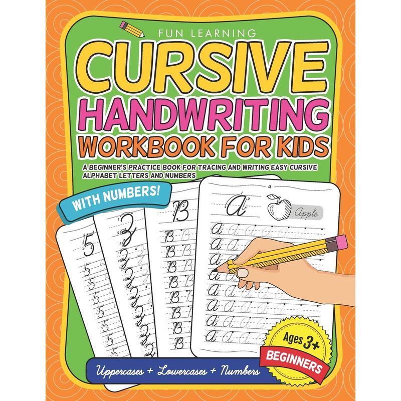 Order Cursive Handwriting Workbook For Kids Beginners Now! | Jomla.ae
