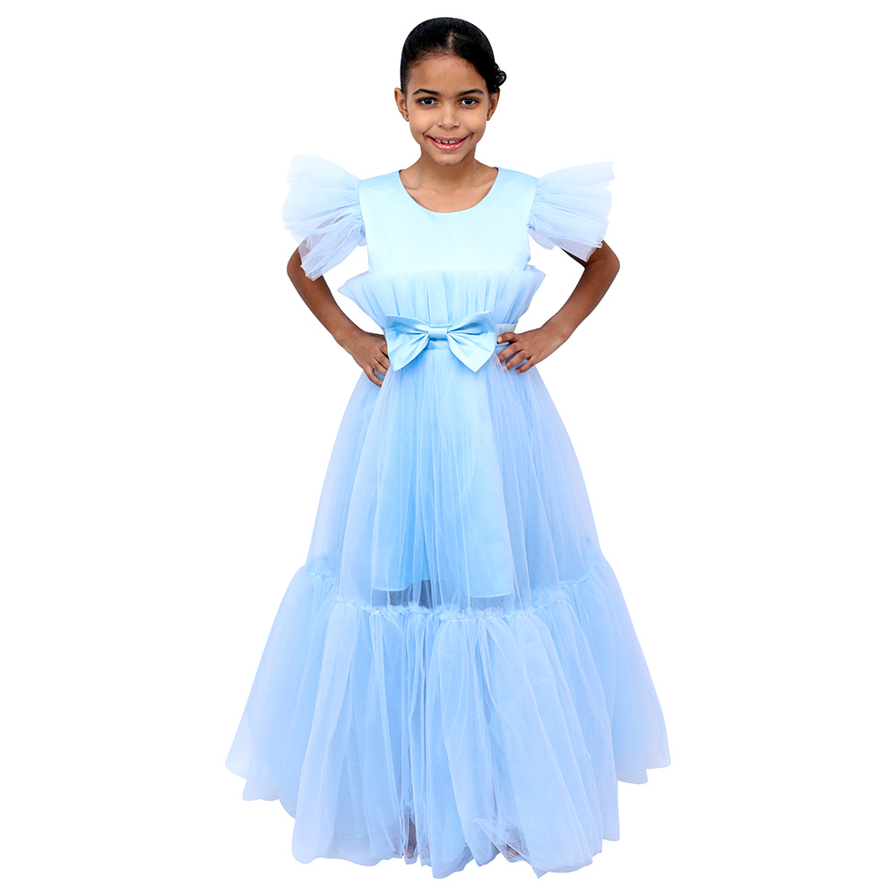 Order D' Daniela - Belle Long Party Dress - Light Blue Now! | Jomla.ae