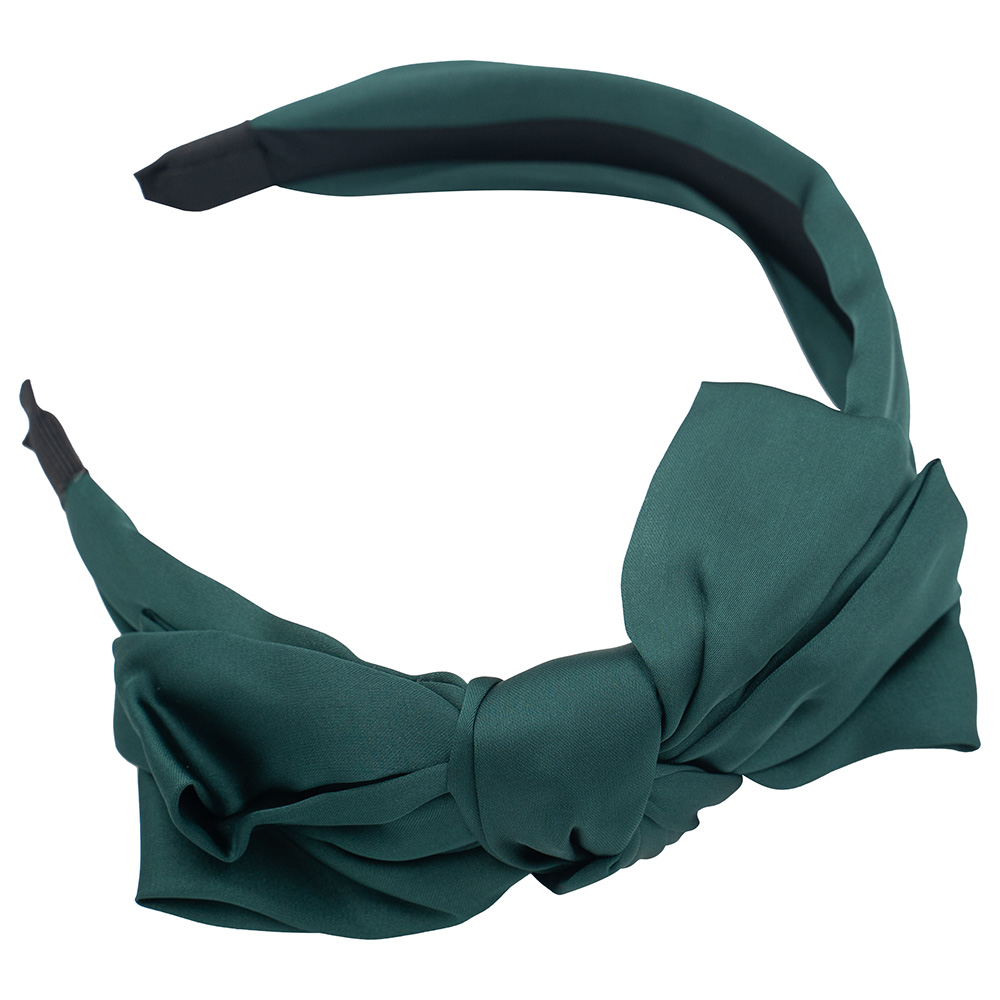 Order D' Daniela - Girl's Headband Angelika - Dark Green Now! | Jomla.ae
