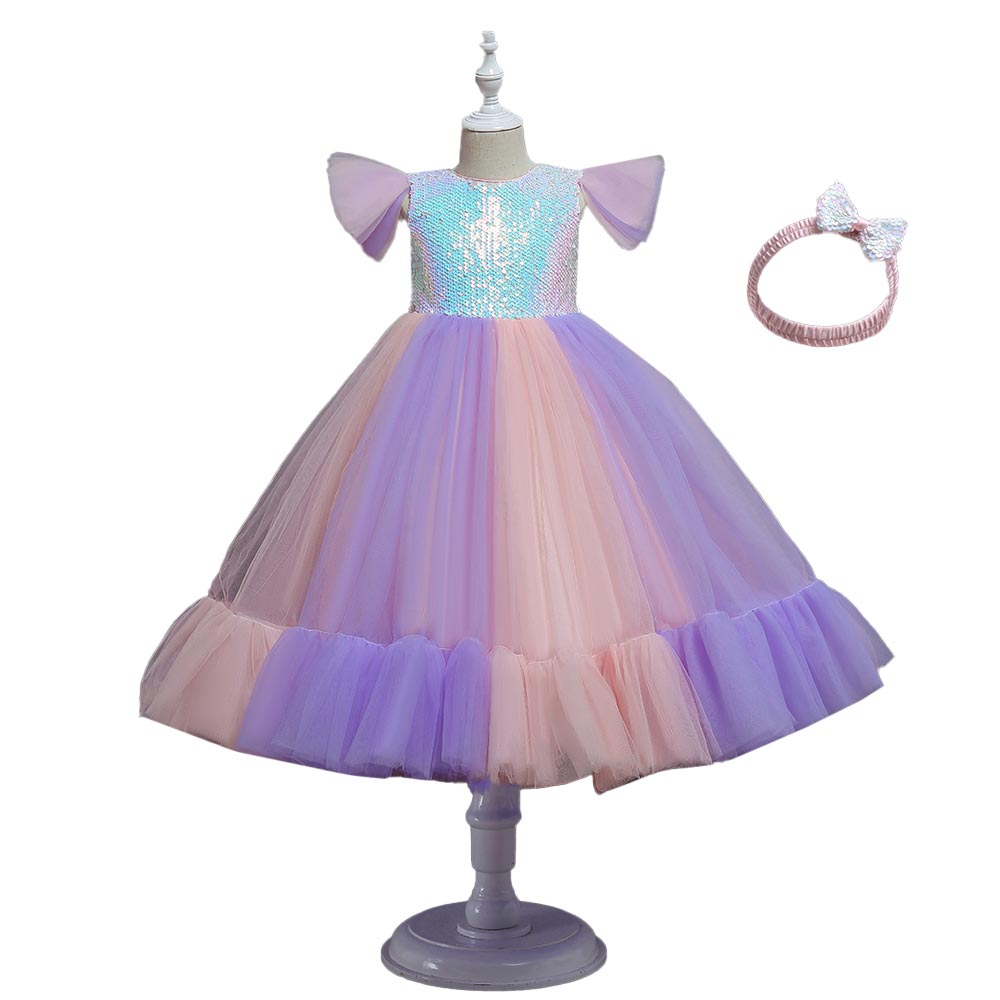 Order D' Daniela - Self Shine Dress W/ Headband - White Now! | Jomla.ae