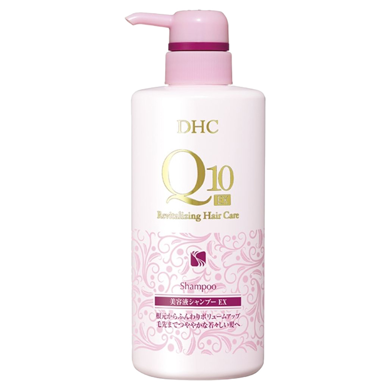 اطلب شامبو للشعر التالف والجاف 500 مل دي اتش سي DHC Q10 Revitalizing Hair Care Shampoo EX 500ml ...