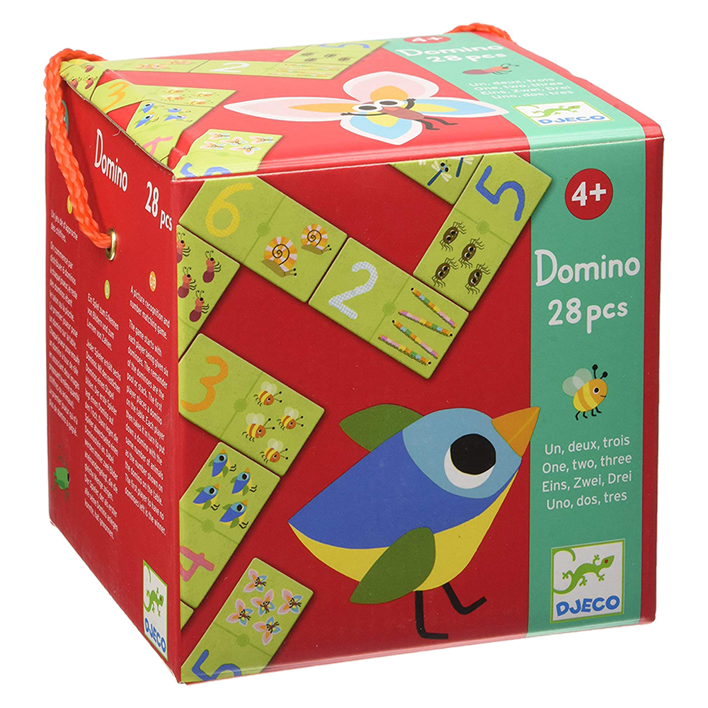 DJECO - One Two Three Domino 28pcs | Jomla.ae