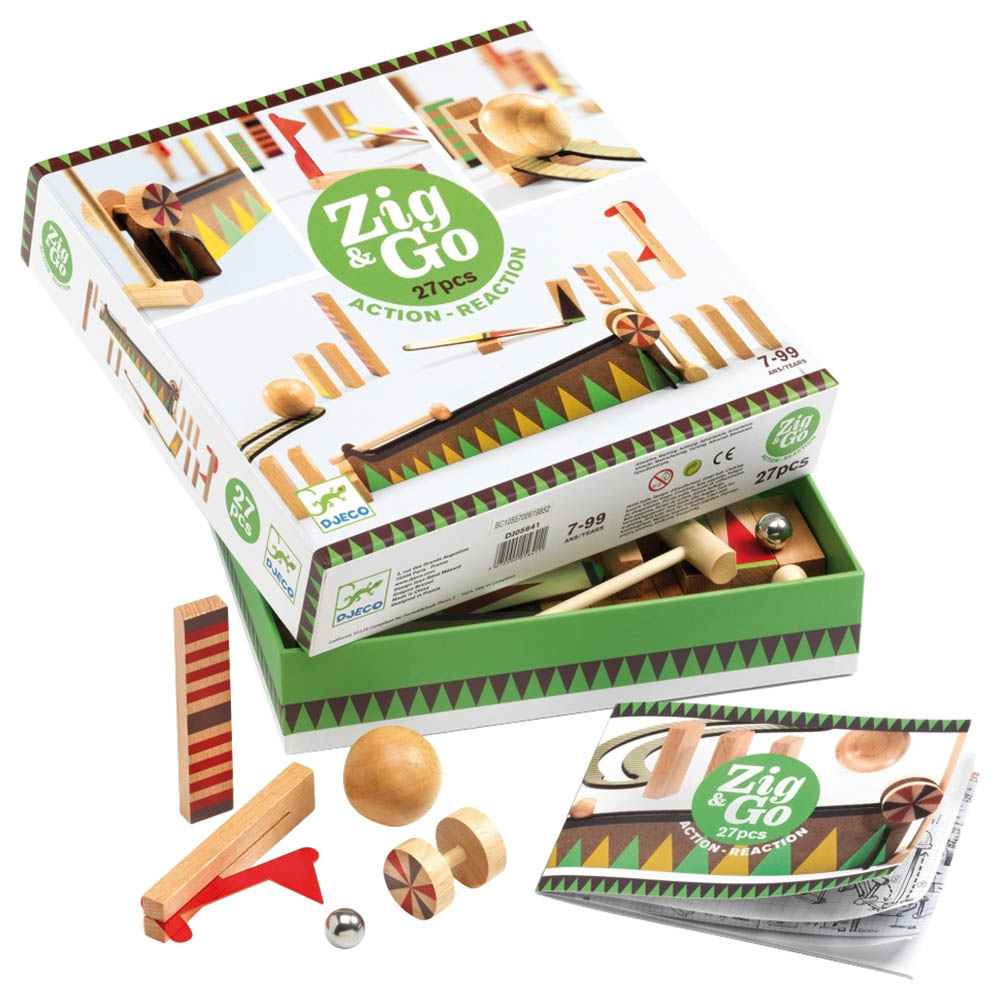 Order DJECO - Zig & Go Construction Toy - 27Pcs Now! | Jomla.ae