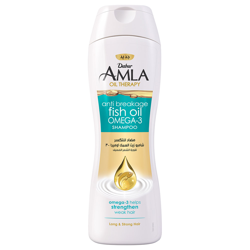 Dabur Amla - Shampoo Fish Oil 400ml | Jomla.ae