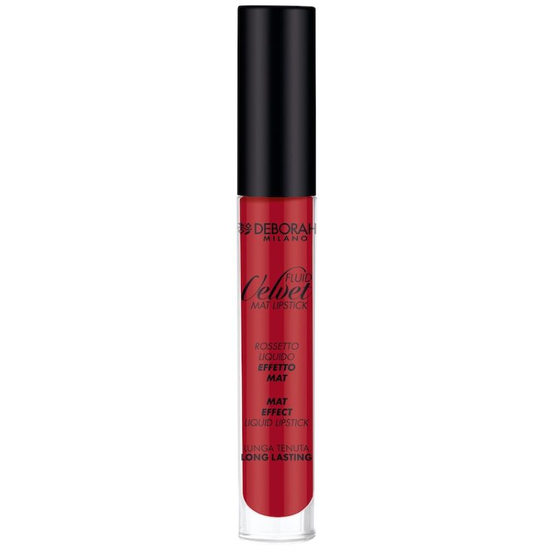 Deborah Milano - Fluid Velvet Mat Lipstick 07 Fire Red | Jomla.ae