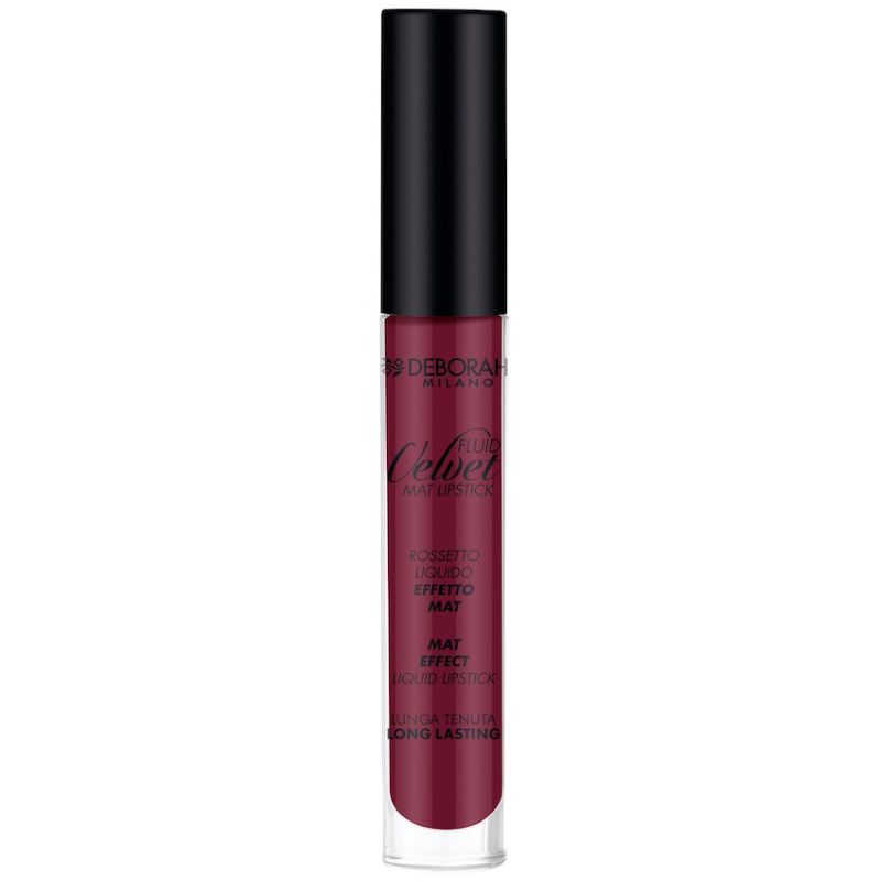 Deborah Milano - Fluid Velvet Mat Lipstick 09 Purple Wine | Jomla.ae