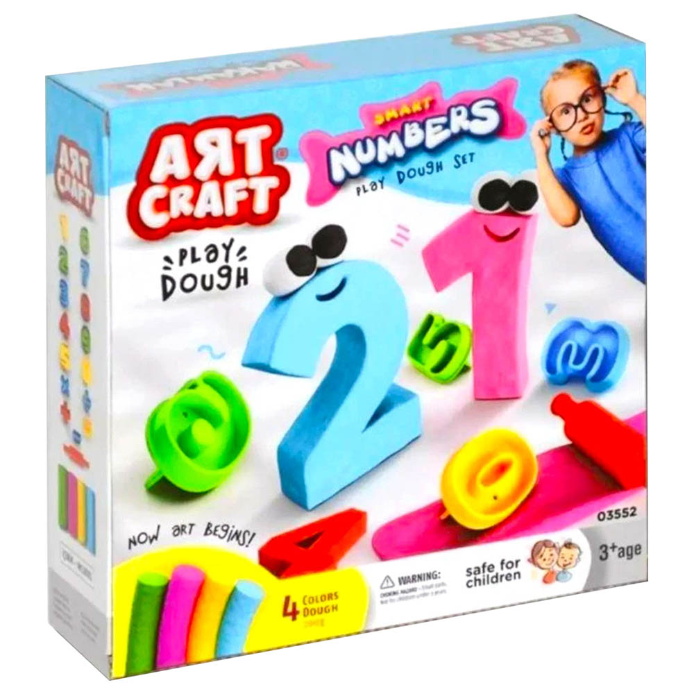 Dede - Art Craft Smart Numbers Dough Set | Jomla.ae