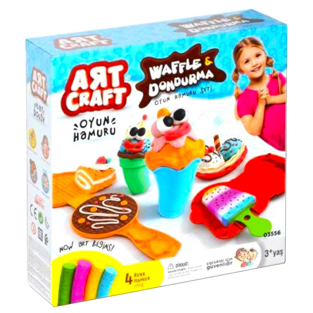 Dede - Art Craft Waffle And Ice-Cram Dough Set | Jomla.ae