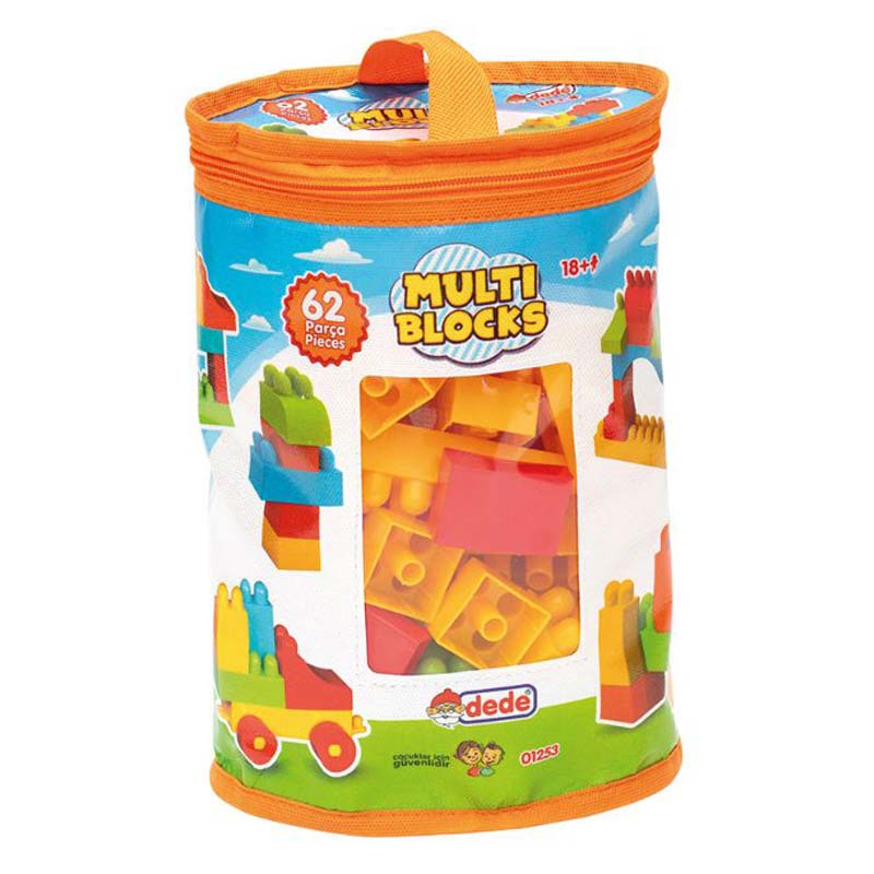 Dede - Big Multi Blocks 62 Pcs | Jomla.ae