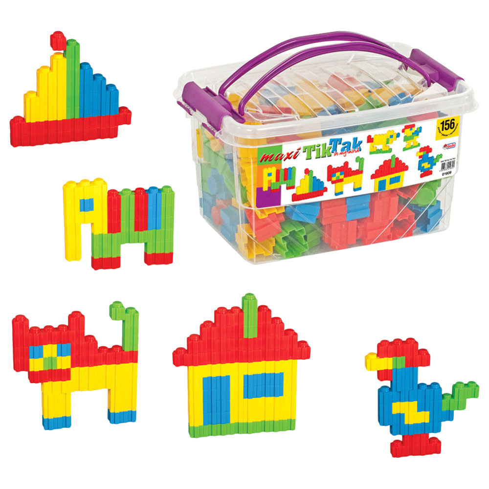 Dede - Maxi Tik Tak Box 156 Pieces | Jomla.ae